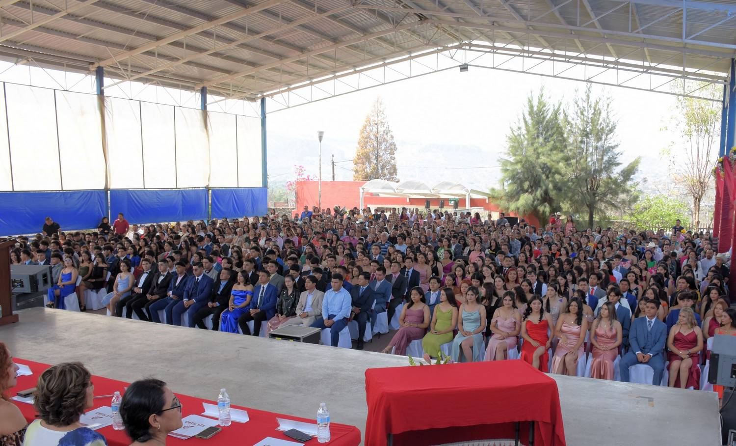 Clausuran Ciclo Escolar en CBTis 171 Mariano Abasolo - Pregoneros